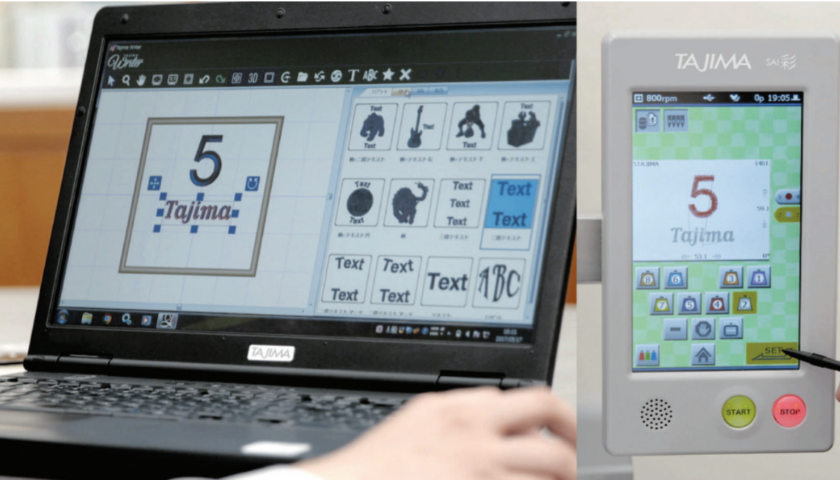 5 Reasons to get a JUKI Tajima Sai, Embroidery Machine