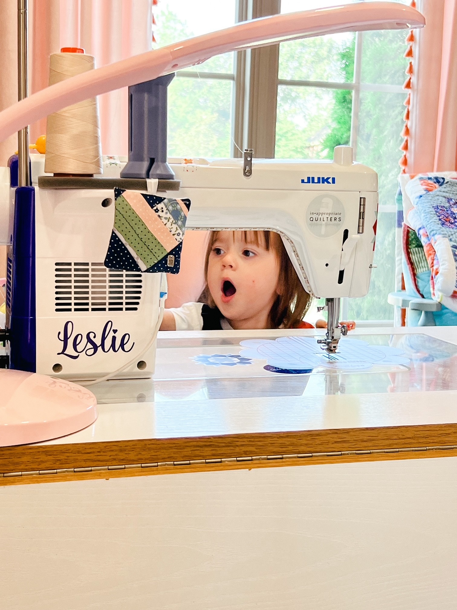 JUKI Spotlight: An Inappropriate Quilter with Leslie Bercher