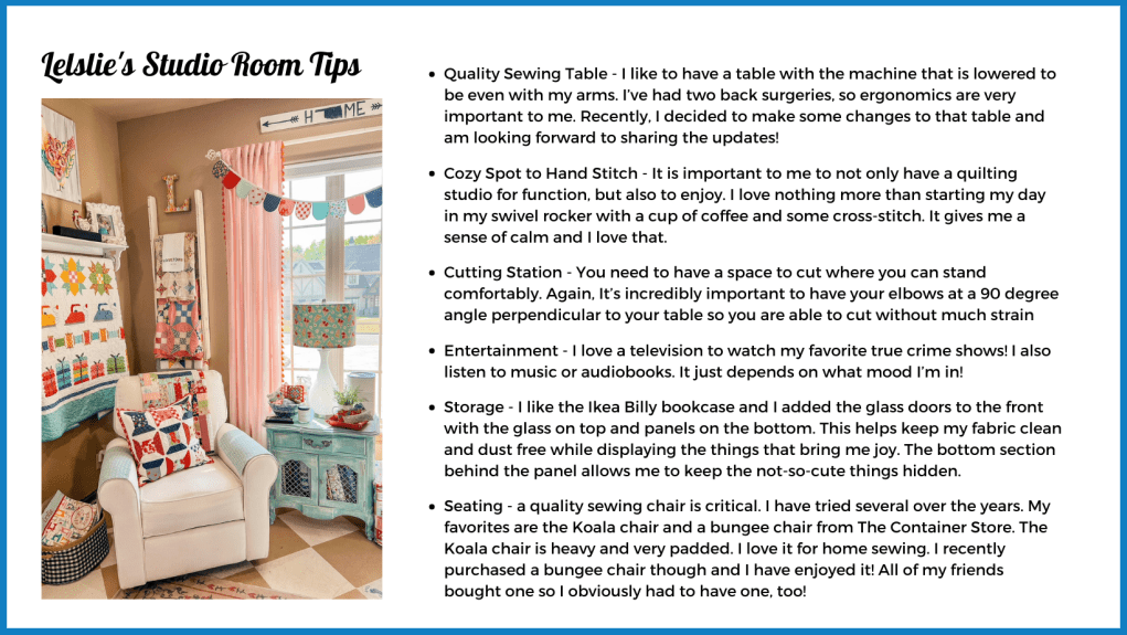 JUKI Spotlight: An Inappropriate Quilter with Leslie Bercher